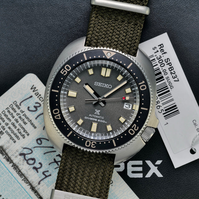 Seiko Prospex 1970 Diver's Re-Interpretation Ref SPB237 131907 – C.W ...