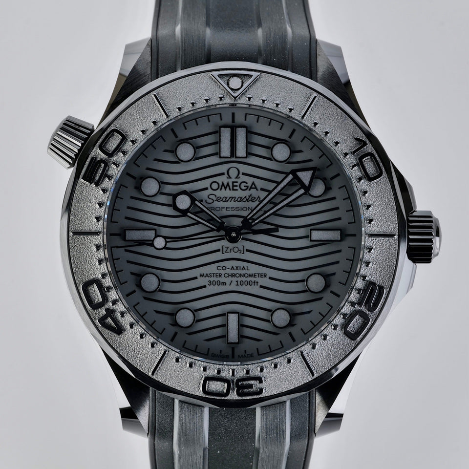 Omega Seamaster Black Black Ceramic Ref 21092442001003, Boxed 83685202 ...